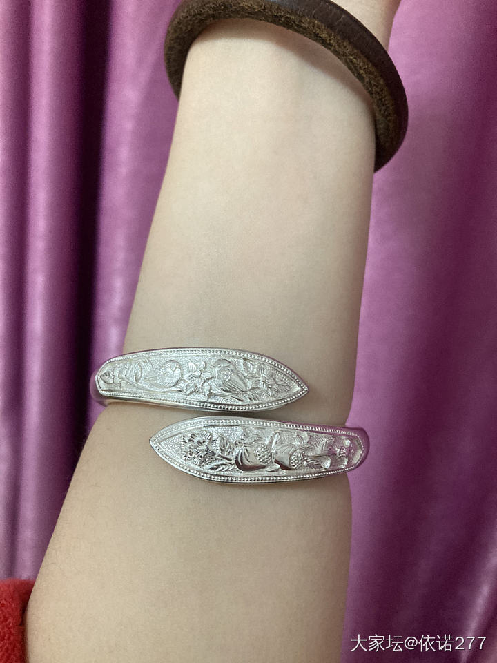 今日份快乐～～手镯银珠宝大家坛